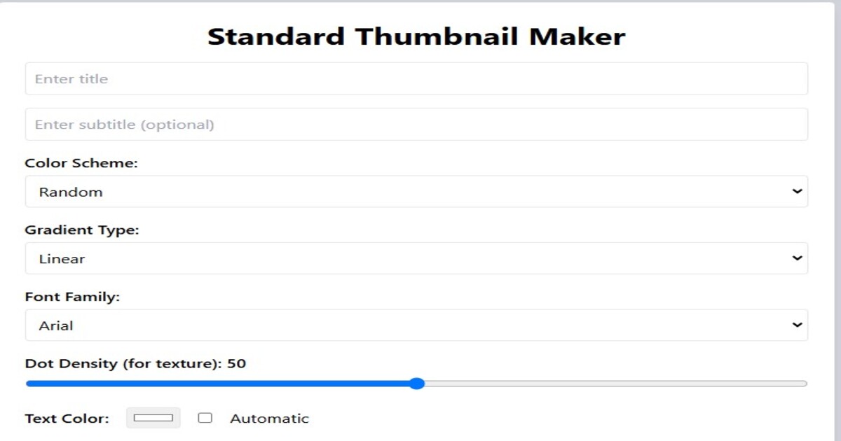 AI Thumbnail Maker - Free YouTube Thumbnail Generator AI Thumbnail Maker - Free YouTube Thumbnail Generator